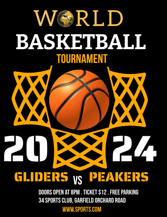 basketball flyer, tournament flyer Template | PosterMyWall