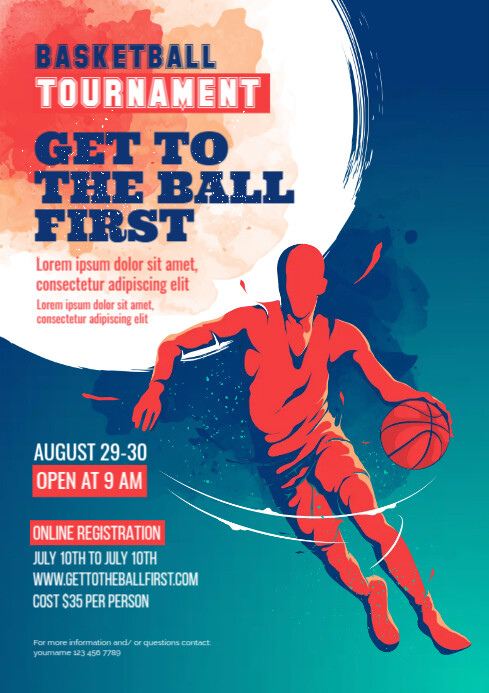 Basketball Flyer Template | PosterMyWall