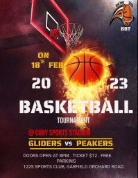 Basketball NBA Template | PosterMyWall