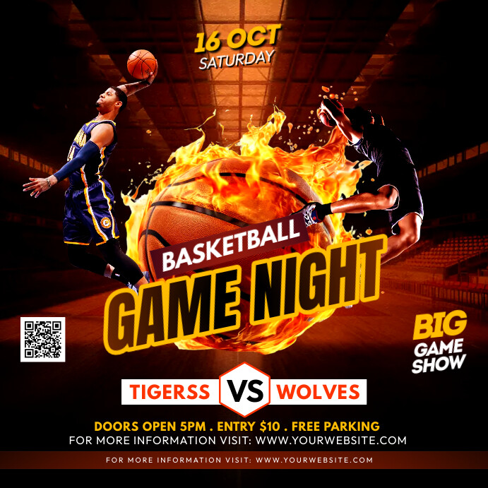 basketball flyer Template | PosterMyWall