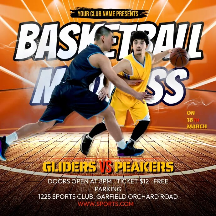 basketball flyer Template | PosterMyWall
