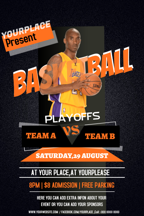 Basketball flyer Template | PosterMyWall
