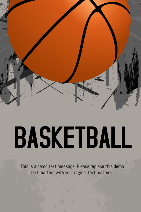 Basketball Poster Template | PosterMyWall