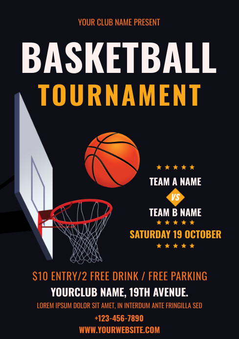 Basketball Flyer Template | PosterMyWall