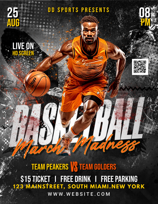 basketball flyer template | PosterMyWall