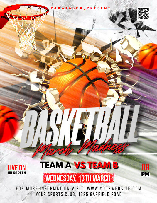 Basketball Flyer Template | PosterMyWall
