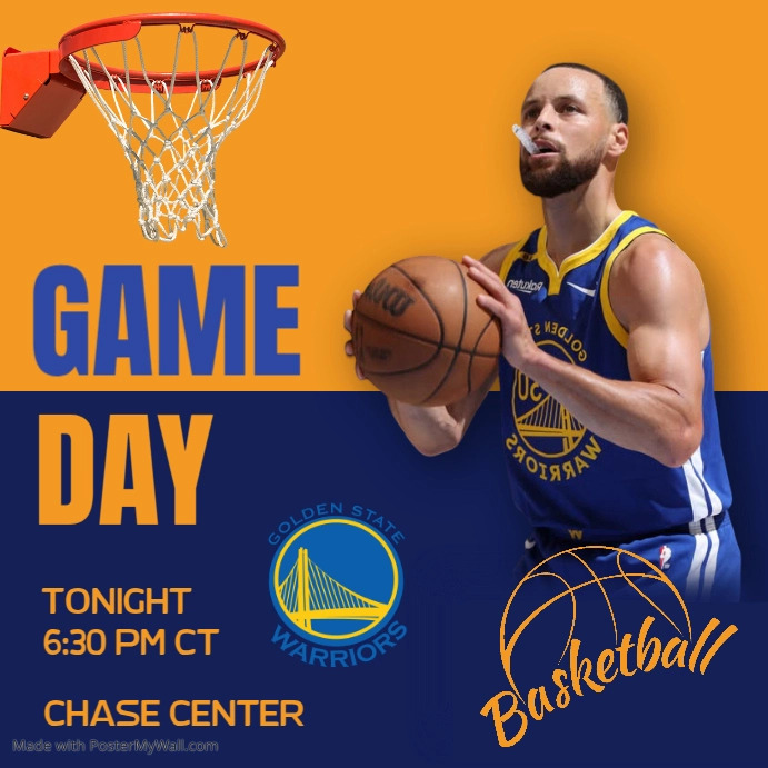 Basketball Game Day Template | PosterMyWall