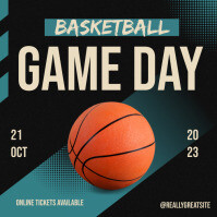 Basketball Game Day Live Template | PosterMyWall