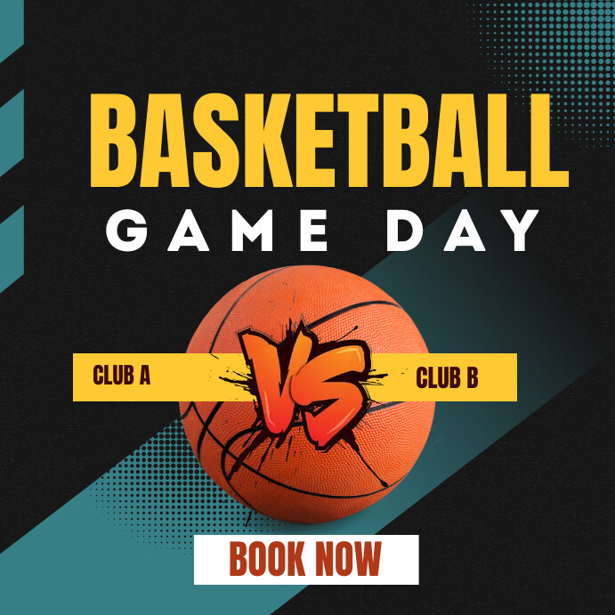 Modèle basketball game day | PosterMyWall