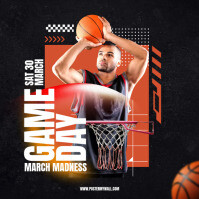 basketball game day template | PosterMyWall