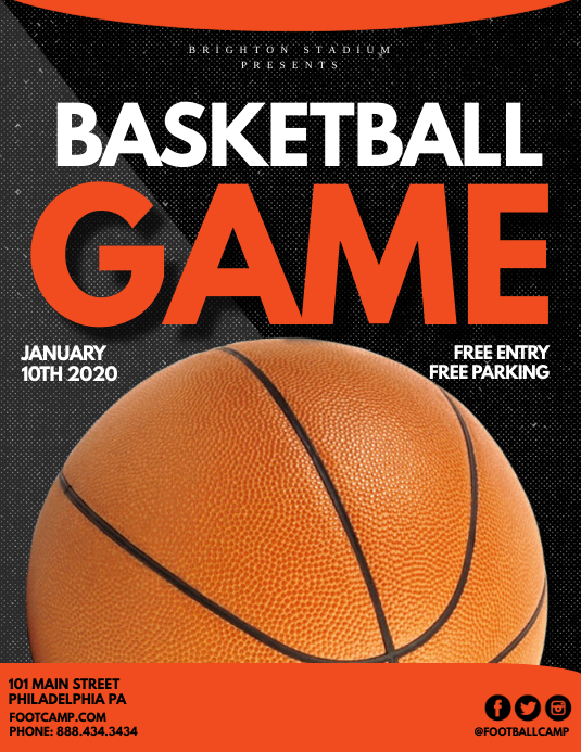 Copy of Basketball Game | PosterMyWall