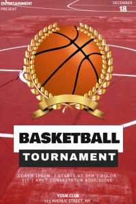 BASKETBALL TOURNAMENT BANNER Template | PosterMyWall