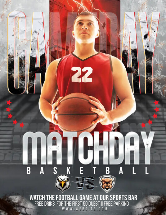 Basketball Mandness Flyer Template | PosterMyWall