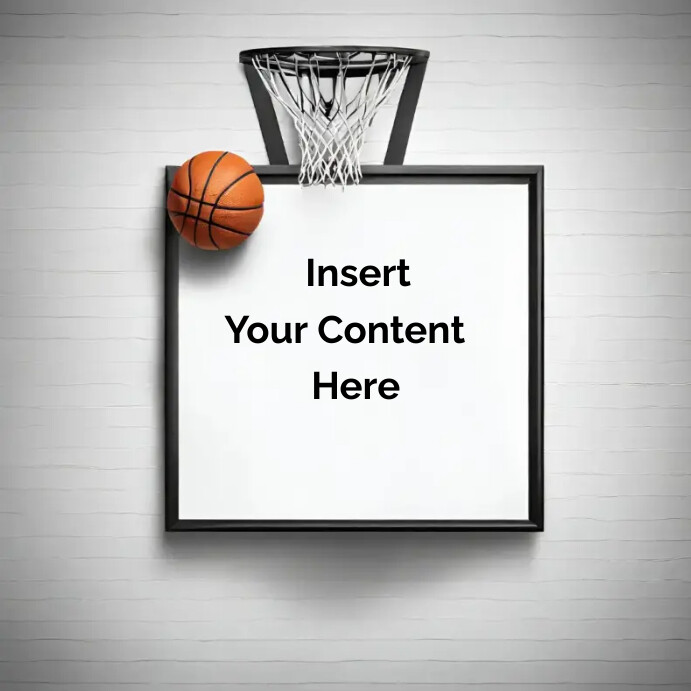 Plantilla de Basketball Match Template | PosterMyWall