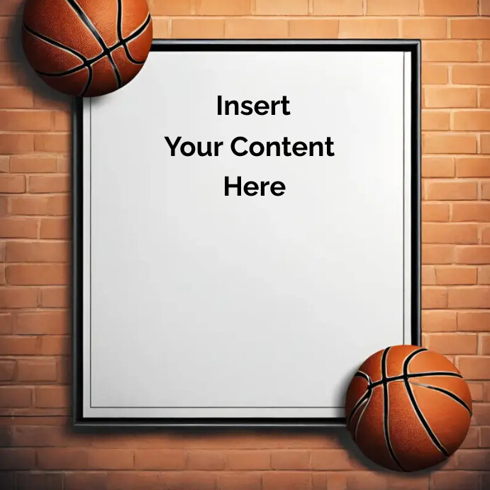 Plantilla de Basketball Match Template | PosterMyWall