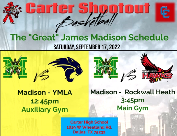 Copy of Basketball Matchup | PosterMyWall