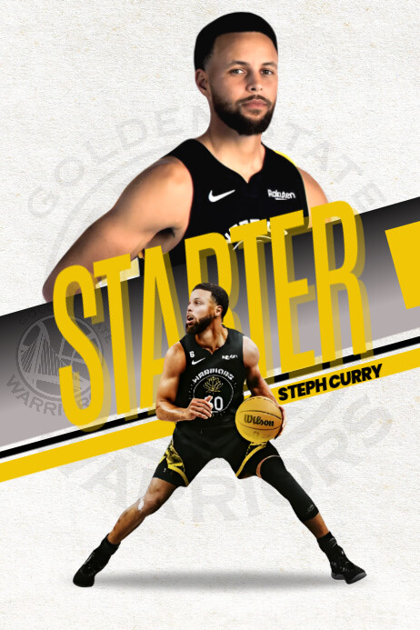 Copy of Basketball Player Poster Design Templates | PosterMyWall