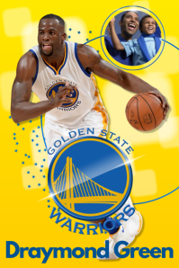 Basketball Player Poster Template | PosterMyWall