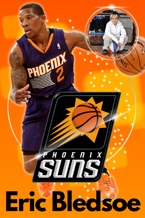 Basketball Player Poster Template | PosterMyWall