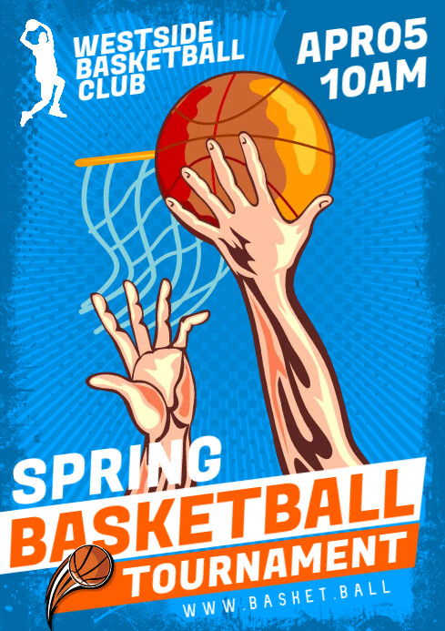 BASKETBALL POSTER Template | PosterMyWall
