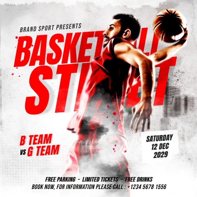Basketball Sport Templates | PosterMyWall