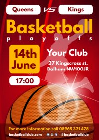 BASKETBALL POSTER Template | PosterMyWall