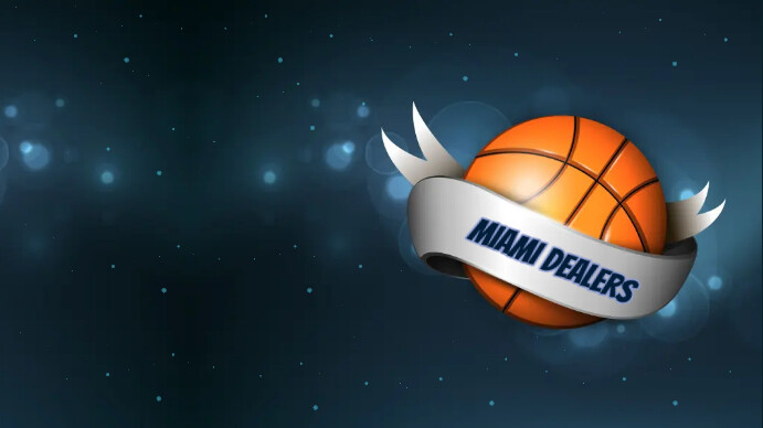 Copy of Basketball Team Starry Background | PosterMyWall