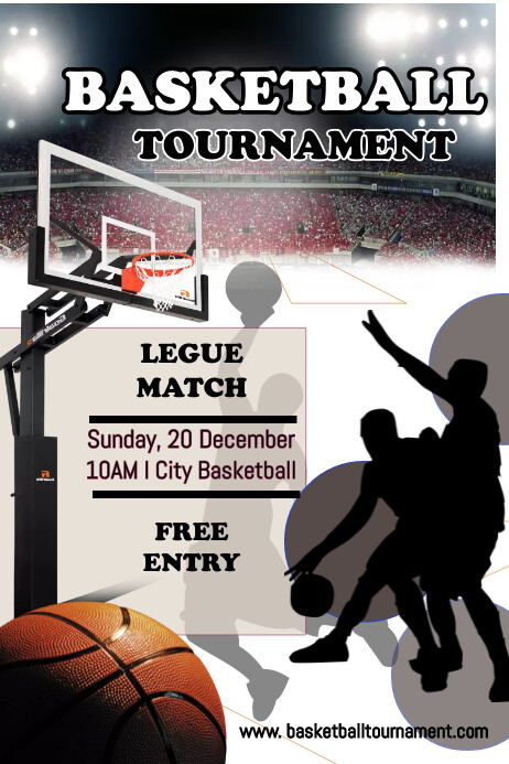 Basketball Tournament Template | PosterMyWall