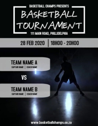 Basketball Tournament Template | PosterMyWall