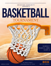 Basketball tournament Template | PosterMyWall