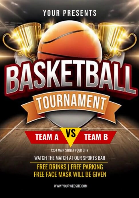 Basketball Tournament Template | PosterMyWall