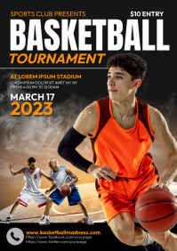 Basketball Tournament Events Template | PosterMyWall