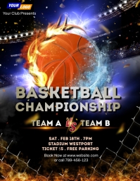 BASKETBALL Template | PosterMyWall