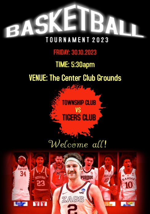 Copy of BASKETBALL TOURNAMENT POSTER | PosterMyWall
