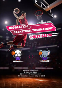 basketball tournament template | PosterMyWall