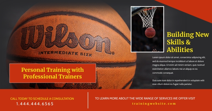 Basketball Training Template | PosterMyWall