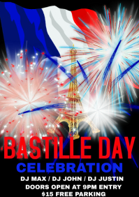 BASTILLE DAY Template | PosterMyWall
