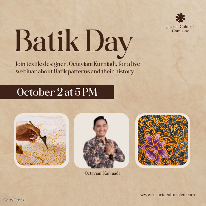 Batik Day Instagram Template | PosterMyWall