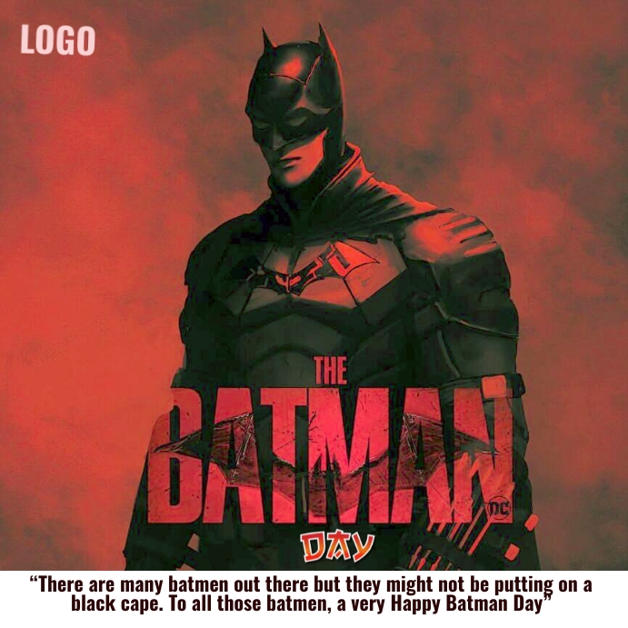 Batman Day Template | PosterMyWall