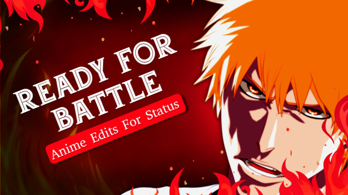 Copy of Battle Anime Youtube Thumbnail Design HD | PosterMyWall