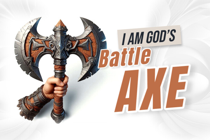 Battle axe Template | PosterMyWall