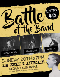 Band Flyer Template | PosterMyWall