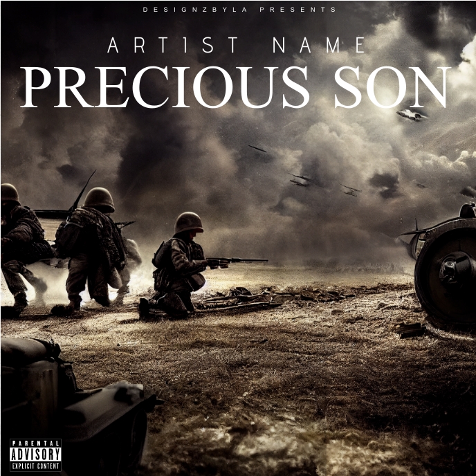 Plantilla de battlefield warfare album design | PosterMyWall