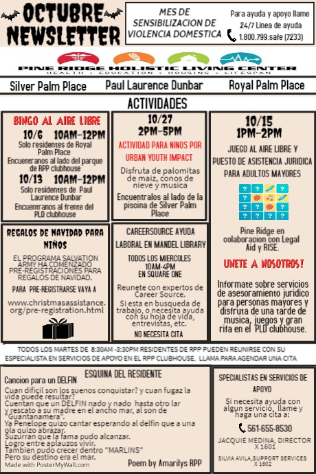 Spanish October Upcoming Events | PosterMyWall