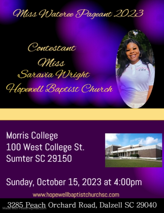 Pageant FLYER | PosterMyWall