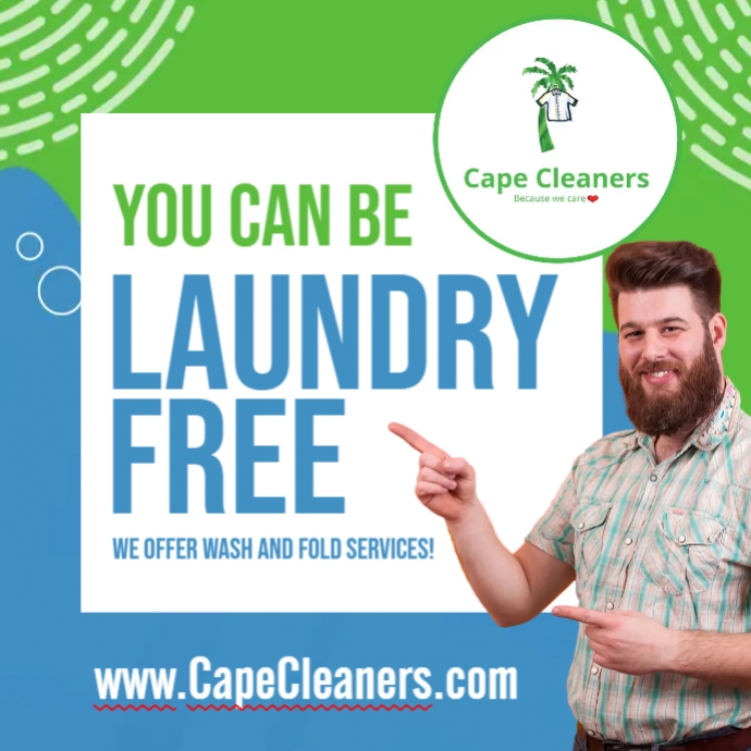 Copy of Cape Cleaners More than Dry Cleaning | PosterMyWall