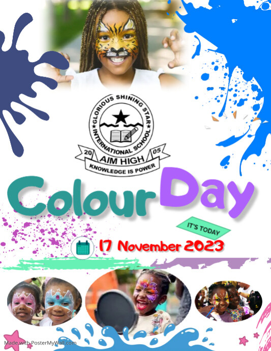 Copy of School Color Day | PosterMyWall