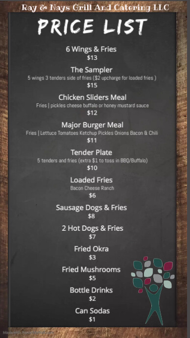 price list,event,checklist | PosterMyWall