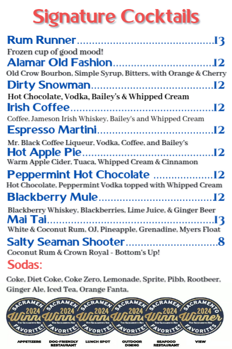 Copy of Drinks Card Beer Menu Flyer Poster Template (1) | PosterMyWall