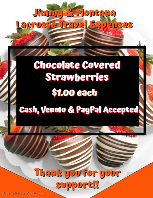Chocolate Covered Strawberries Sale | PosterMyWall